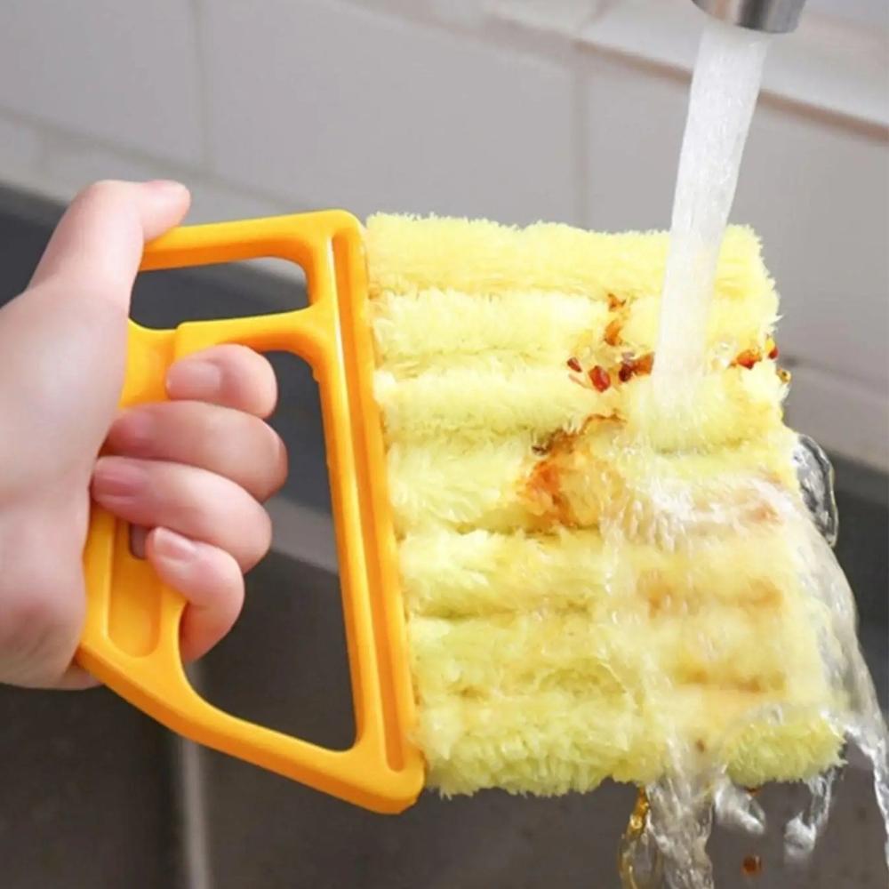 Window Blind Cleaning Brush, Handheld Blind Cleaner Duster, Car Air ...